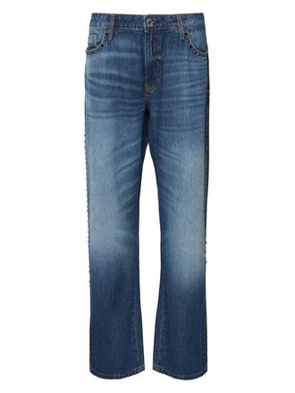Guess Jeans W6YA3W D1356 Blau Wide Leg