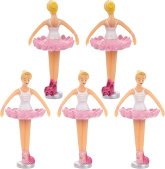 Holibanna 5 St&uuml;ck Teiliges Mini ballerina Figuren Musikbox Dekoration Tanzende Prinzessin Puppenzubeh&ouml;r Kompakte Musikbox Doll Accessoires