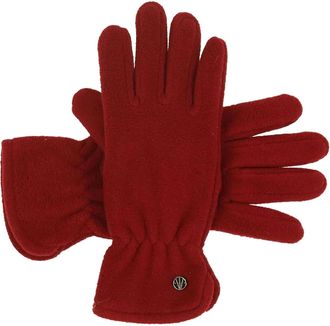 Loevenich Elastische Handschuhe mit Windschutz | 100% Polyester | Warme, winddichte Handschuhe f&uuml;r Damen | Bequem & flexibel Wine