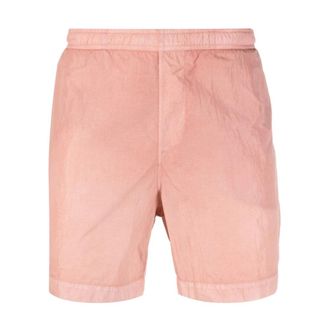C.P. Company C.p. Company, Homme, Shorts, Rose, Taille: S Sous-v&ecirc;tements Rose D&eacute;tail Logo