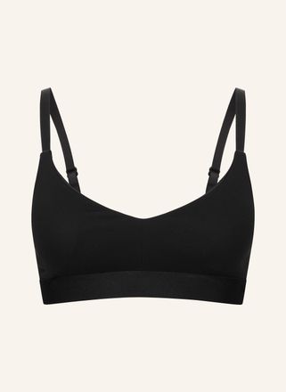 erlich textil Erlich Textil Casual Cotton Bralette Mit Herausnehmbaren Pads B&uuml;gellos Aus Bio-Baumwolle - Verstellbare Tr&auml;ger schwarz