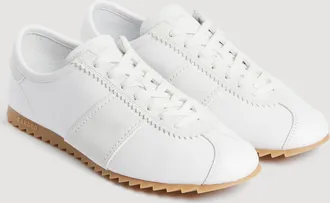 Sandro Baskets running en cuir