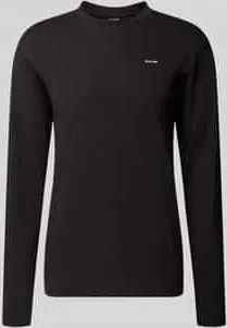 G-Star Langarmshirt mit kleinem Logo-Schriftzug