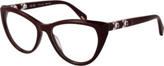 Police Femme, Accessoires, Brun, Taille: ONE Size Cat Eye Frame