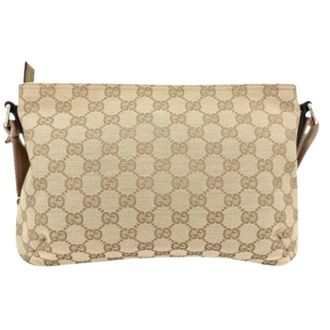 Gucci Sac bandouli&egrave;re vintage doccasion - Femme - Pre-owned - Beige - Taille: ONE Size