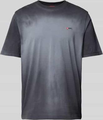 Diesel T-Shirt mit Label-Stitching