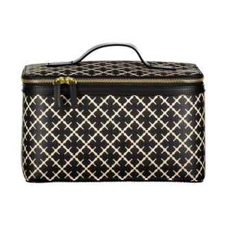 By Malene Birger Blumenmuster Kosmetikbox - - Bags - Damen - Schwarzk - ONE SIZE