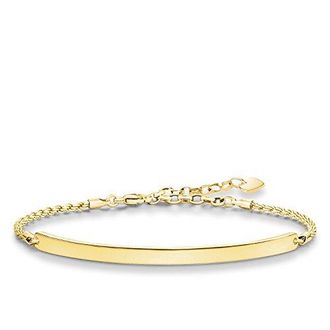 Thomas Sabo Armband Classic vergoldetes Silber LBA0008-413-12-L21V