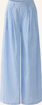 Oui Marlenehose blau