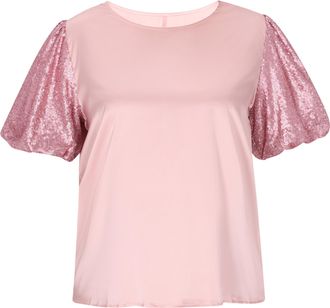 Faina Bluse in gro&szlig;en Gr&ouml;&szlig;en Frauen Rosa