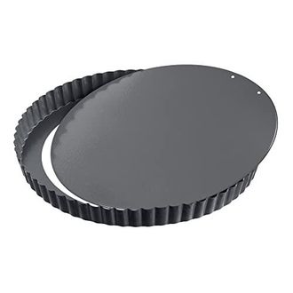 Original Kaiser Kaiser 637259 Plat Tourte et Quiche La Forme Plus Gris