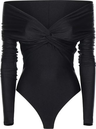 Andamane Femme, Tops, Noir, Taille: 42 FR Kendall Bodysuit