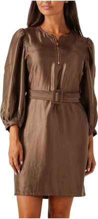 Aaiko Damen, Kleider, Braun, XLGröße