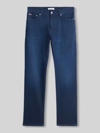 Tommy Hilfiger Regular Fit Jeans mit Dark-Wash-Optik