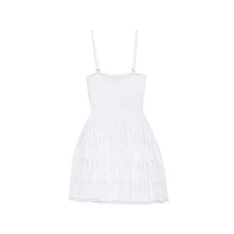 Alaia Crinoline Open-knit Mini Dress