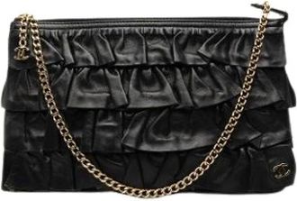 Chanel Pre-owned Sac &agrave; main matelass&eacute; en cuir dagneau - Femme - Pre-owned - Noir - Taille: ONE Size
