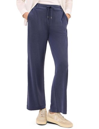 Cecil Wide Leg Hose urban Dark Blue M
