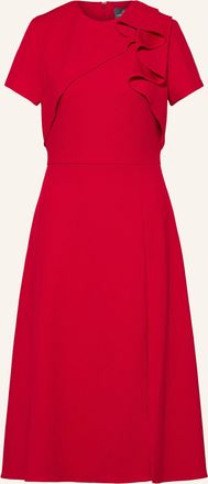 Adrianna Papell Kleid Mit Volants rot