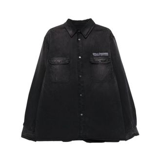 Willy Chavarria Shirt - - Shirts - Herren - Schwarzk - L
