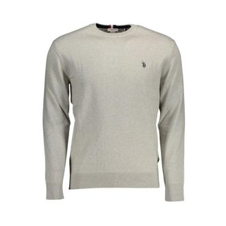 U.S.Polo Association U.s. Polo Assn., Homme, Sweatshirts et sweats &agrave; capuche, Gris, Taille: 2XL Cotton Sweater