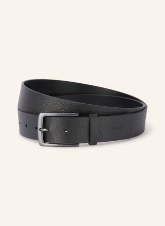 Calvin Klein Lederg&uuml;rtel schwarz