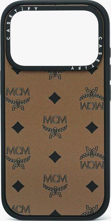 MCM iPhone 17 Pro Impact-iPhone-H&uuml;lle MCM X CASETiFY mit Monogramm