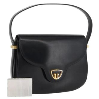Gucci Sac bandouli&egrave;re vintage Pre-owned - Femme - Pre-owned - Noir - Taille: ONE Size