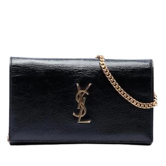Saint Laurent Pre-owned Kate Wallet on Chain - Femme - Pre-owned - Noir - Taille: ONE Size