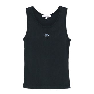 Maison Kitsun&eacute; &Auml;rmellose Oberteile - - Tops - Damen - Blau - M