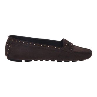 Baldinini Studded Suede Loafer - - Shoes - Damen - Braun - 41 EU