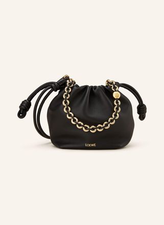Loewe Schultertasche Flamenco schwarz