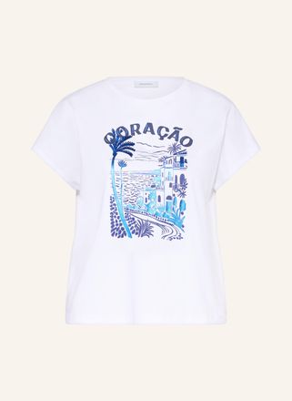 Darling Harbour Darling Harbour T-Shirt Mit Schmucksteinen weiss