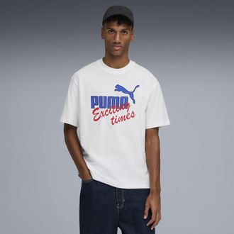 Puma House of Graphics Casual T-Shirt Herren, Kleidung, Wei&Atilde;Y, XXL