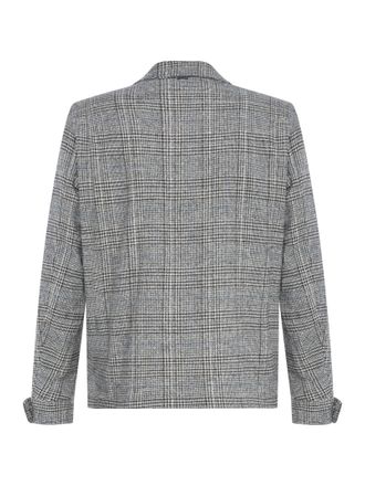 Herno Mens Blazer Gray Wool Jacket