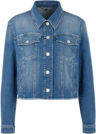 Marc Cain Damen Jeansjacke aus Baumwoll-Mix