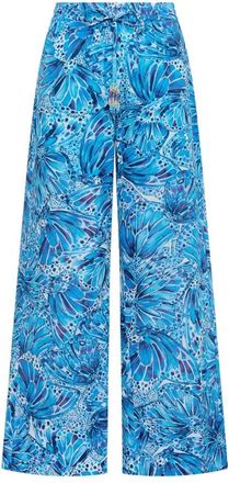 Maliparmi Maliparmi, Femme, Pantalons, Bleu, Taille: 42 FR Sweet Butterfly Pantalons