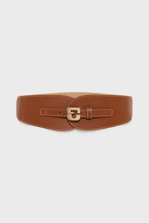 Gerard Darel Ceinture signature en cuir - OLYMPE - Cognac