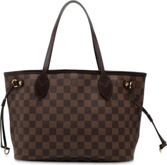 Louis Vuitton Shopper - Damier Ebene Neverfull PM - Gr. unisize - in Braun - f&uuml;r Damen