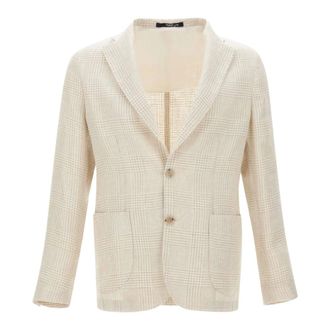 Barba Homme, Vestes, Beige, Taille: 2XL Easy J Mono Blazer