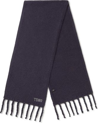 Tous Crystal-Schal, Marineblau