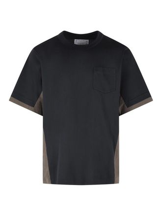 sacai T-Shirt - Bleu Fonc&eacute;