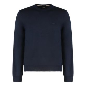 HUGO BOSS Botto-L Pullover - - Knitwear - Herren - Blau - S