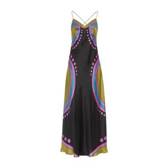 La DoubleJ Romantic Eros Slip Dress - - Dresses - Damen - Mehrfarbig - L