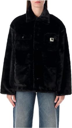 Carhartt Work in Progress Femme, Vestes, Noir, Taille: 38 FR Olney Michigan Coat