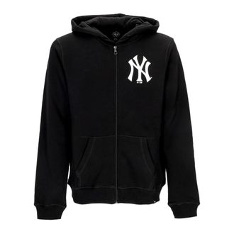 47 Brand Homme, Sweatshirts et sweats &agrave; capuche, Noir, Taille: M Sweat &agrave; capuche zipp&eacute;