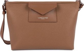 Lancaster Femme, Sacs, Brun, Taille: ONE Size Maya Double KBA Sac bandouli&egrave;re