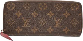 Louis Vuitton Portefeuille Clemence Pre-owned - Femme - Pre-owned - Brun - Taille: ONE Size