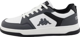 Kappa Herren 95K0311001 Sneaker, Grey-White-Black, 42 EU