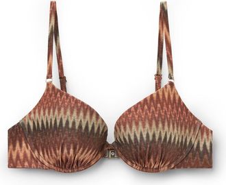Calzedonia Bikinitop Golden Chevron