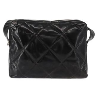 Chanel Sac bandouli&egrave;re vintage Pre-owned - Femme - Pre-owned - Noir - Taille: ONE Size
